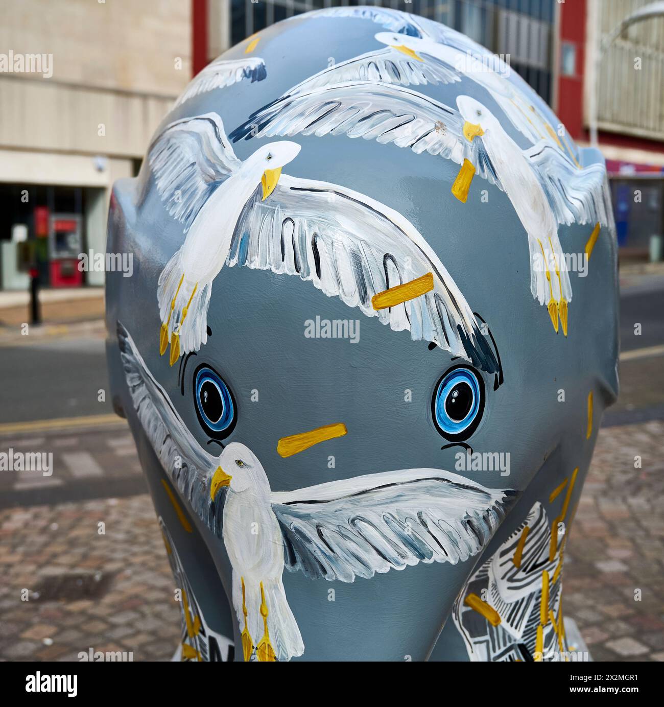 Elmer the patchwork elephants Big Blackpool Parade in aid of a local ...