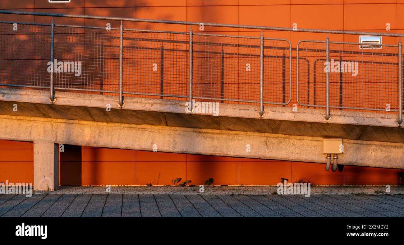 Modern CGI backplate architecture for 3d renderin Stock Photo - Alamy