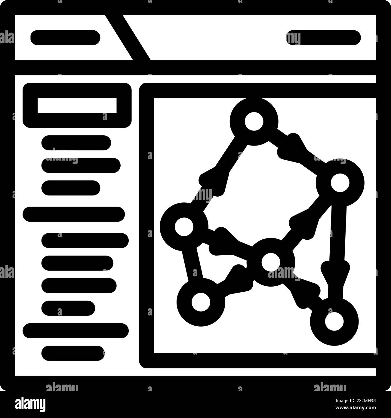 knowledge graph seo line icon vector illustration Stock Vector Image ... knowledge graph seo line icon vector illustration Stock Vector Image ...