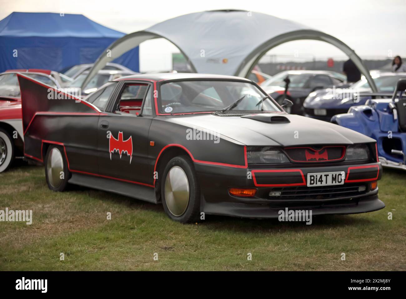Converted into a batmobile hi-res stock photography and images - Alamy