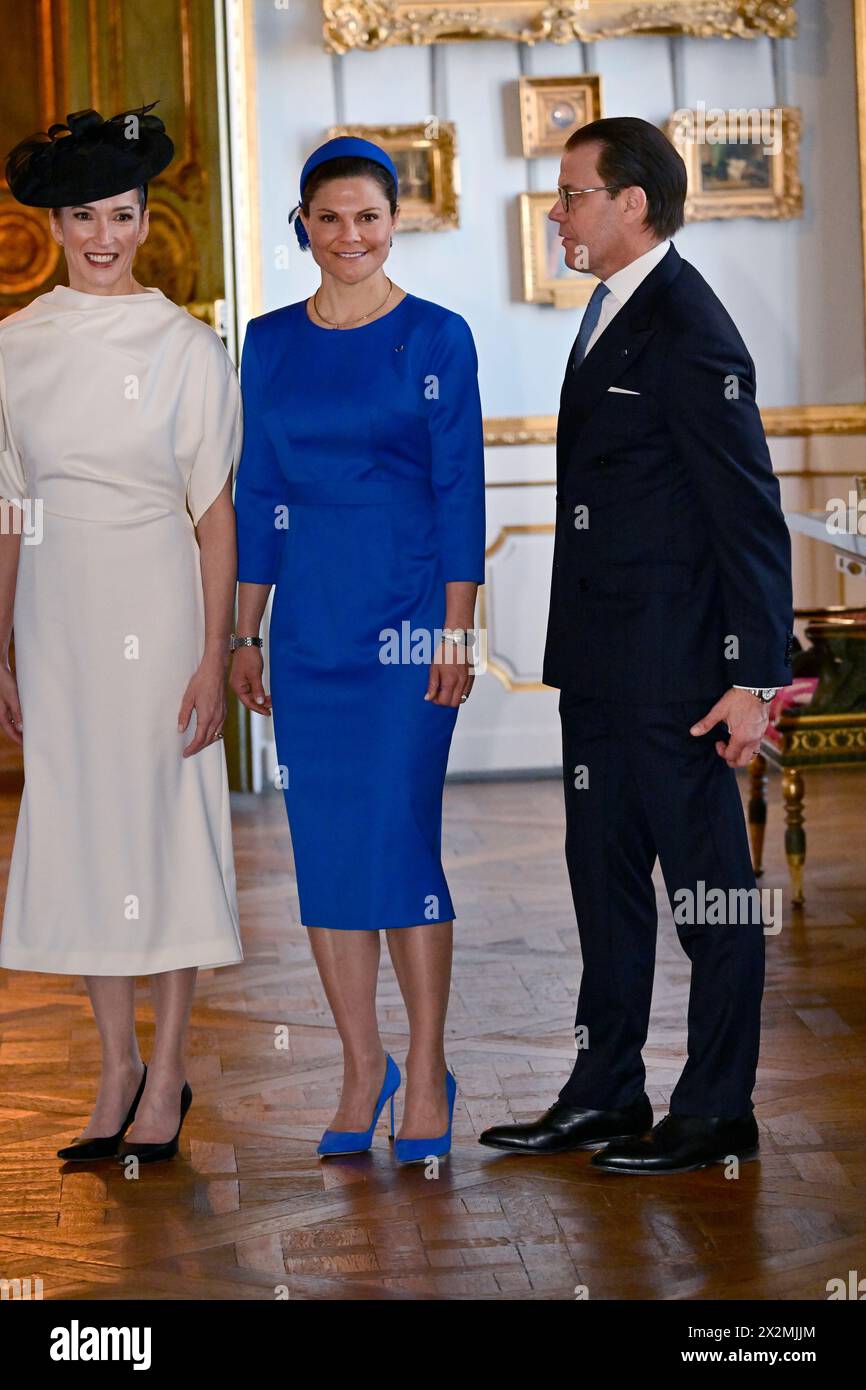 Stockholm, Sweden. 23rd Apr, 2024. Mrs Suzanne Innes-Stubb, Crown ...