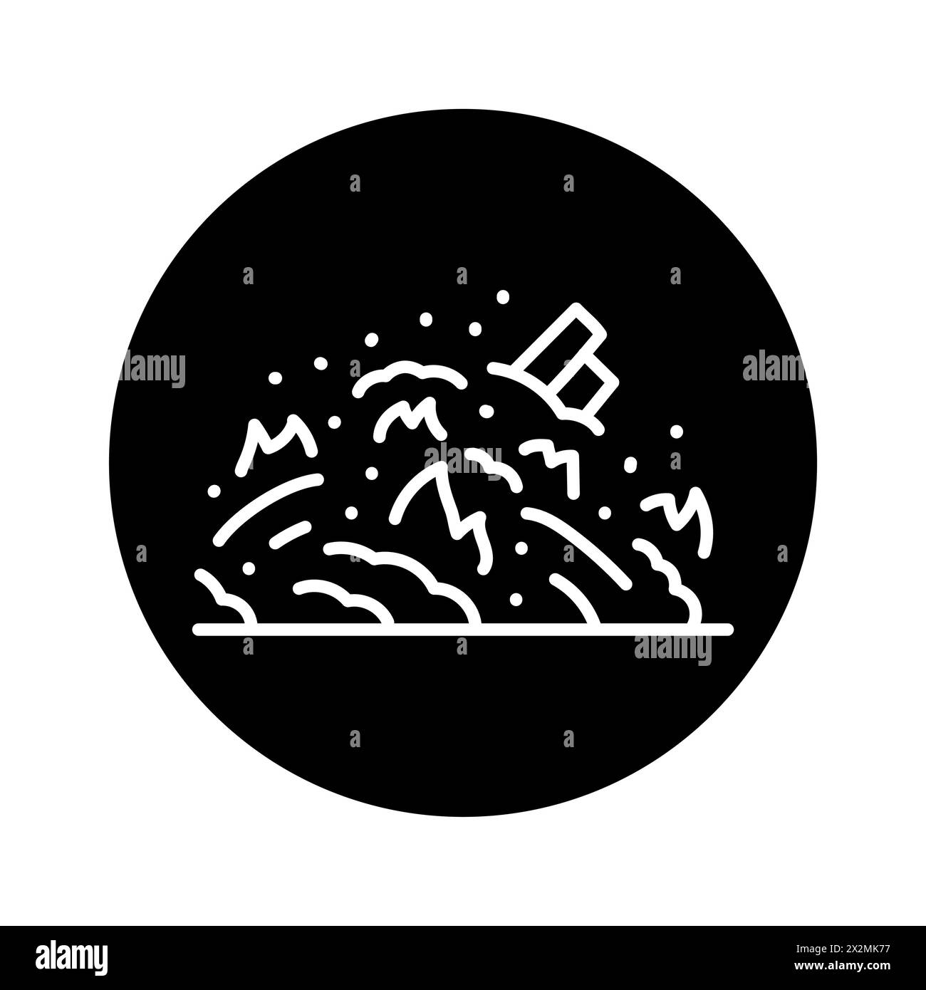 Campfire ashes Stock Vector Images - Alamy