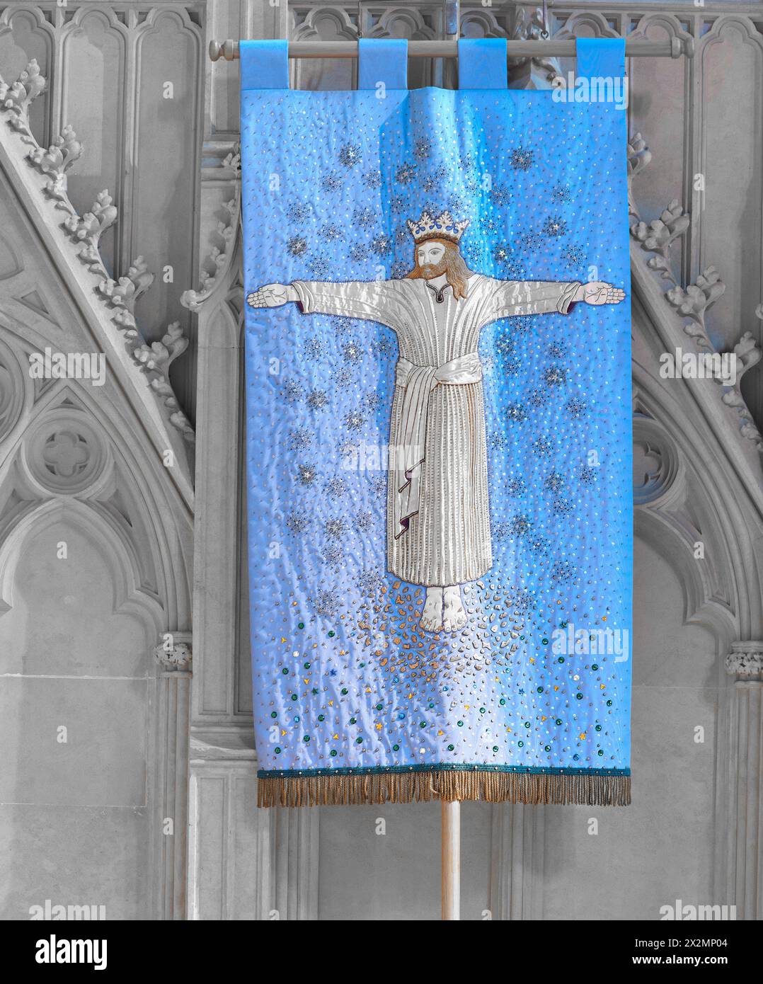 Jesus is king banner hi-res stock photography and images - Alamy