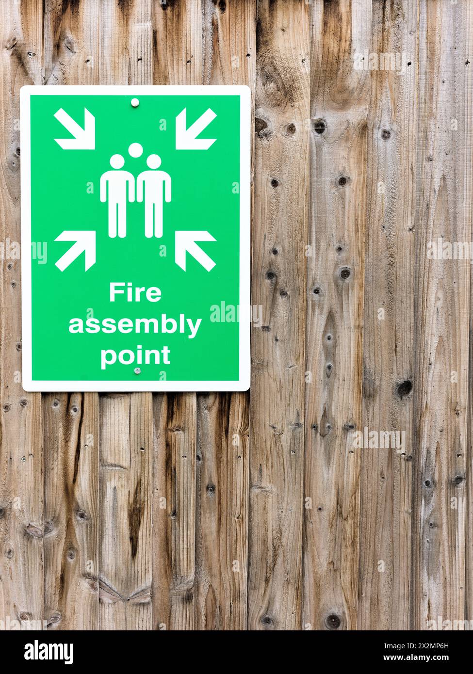 Fire Assembly Point, New Museums Site, University of Cambridge, England ...