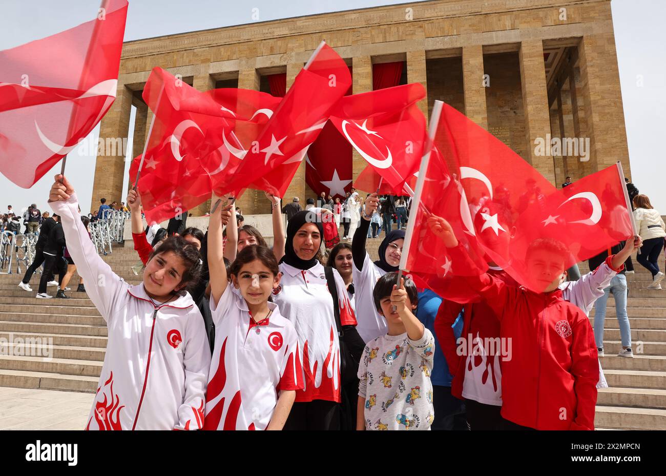 Ankara, Turkey. 23th Apr, 2024. Turkey celebrates 23 April as National ...