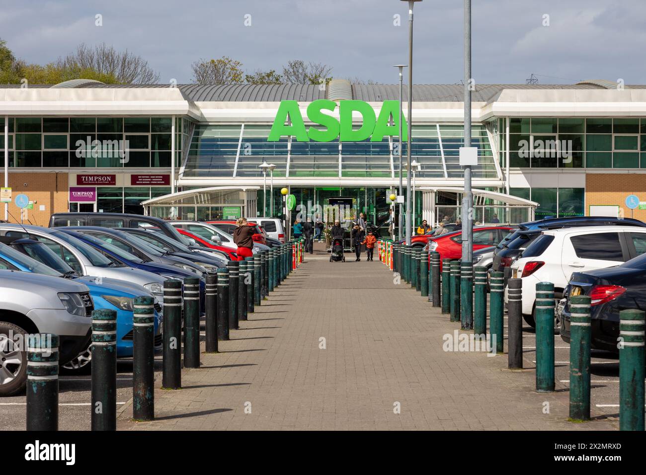 Asda Superstore, Canterbury, Kent, CT1 1DG Stock Photo - Alamy