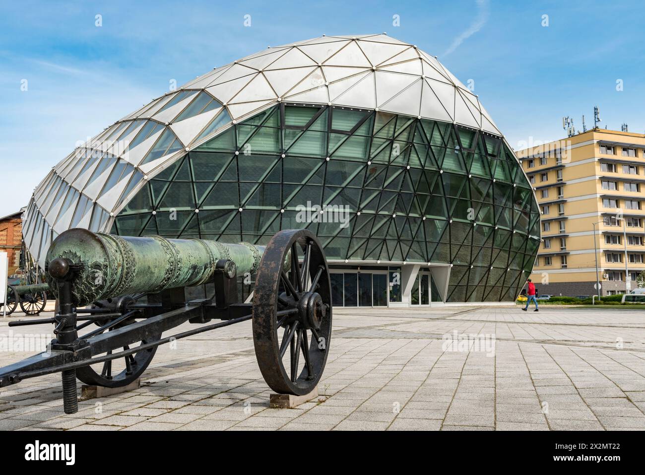 The Whale Building in Budapest Stock Photo - Alamy