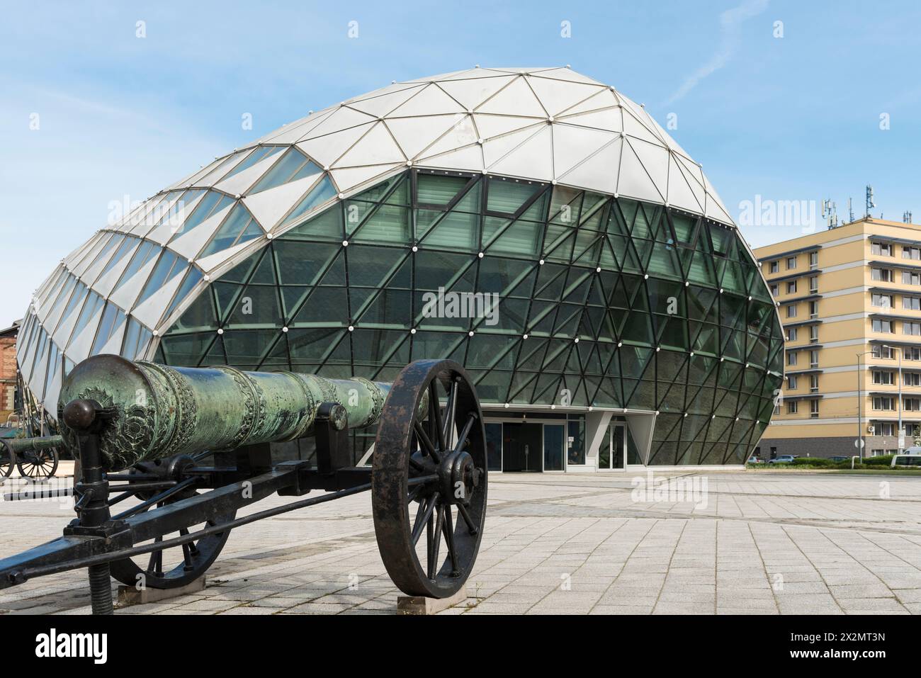 The Whale Building in Budapest Stock Photo - Alamy