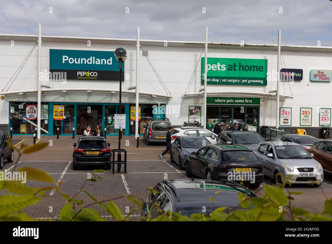 Marshwood Retail Park, Canterbury Stock Photo - Alamy