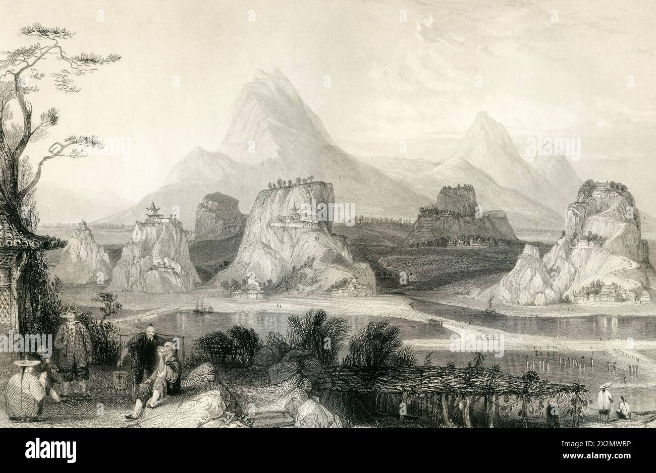 Tseih-Sing-Yen, or “The Seven-star Mountains / ZhaoQing GuangDong China ...