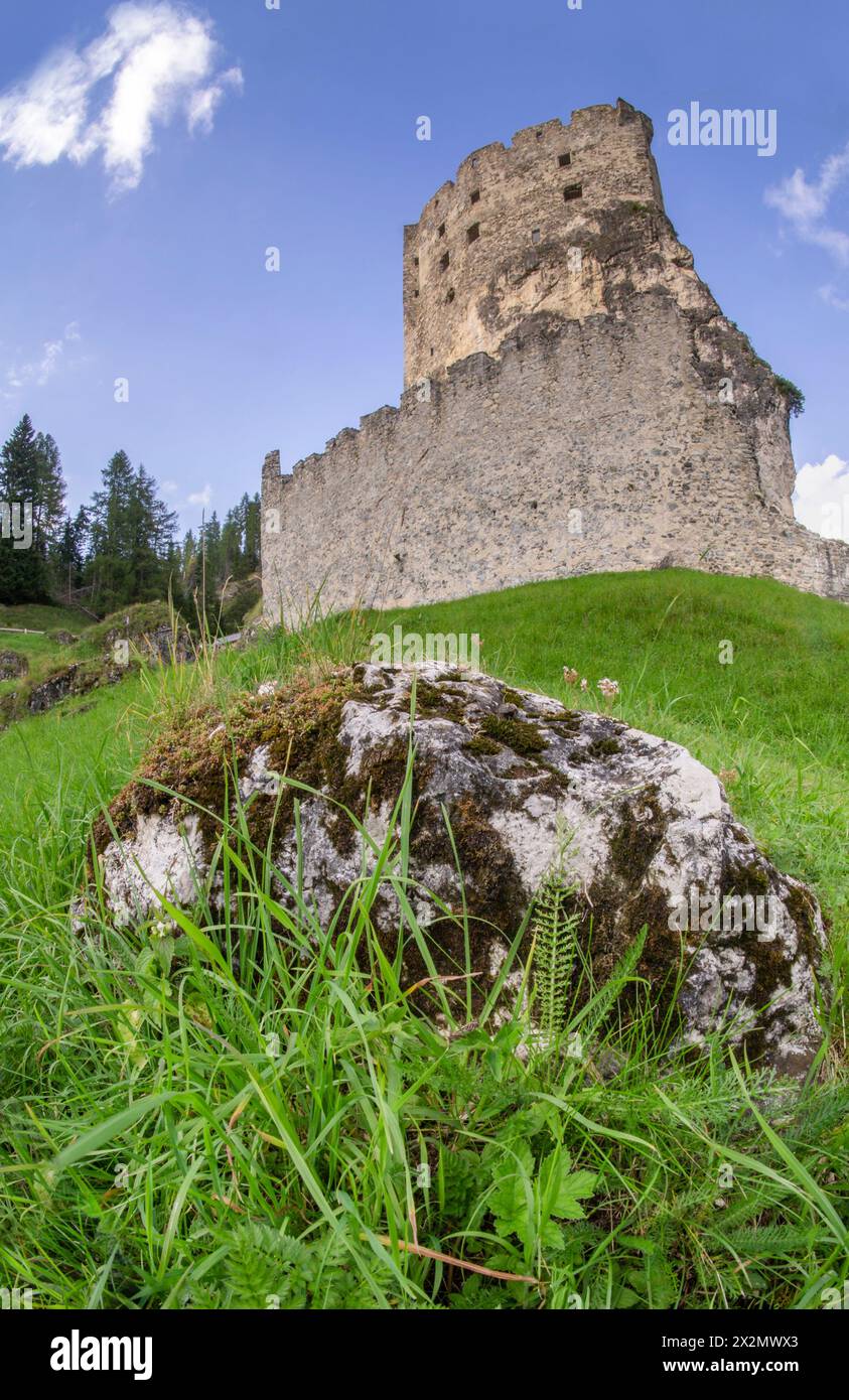 Castle of Andraz, Schloss Buchenstein one of the most ancient castles ...