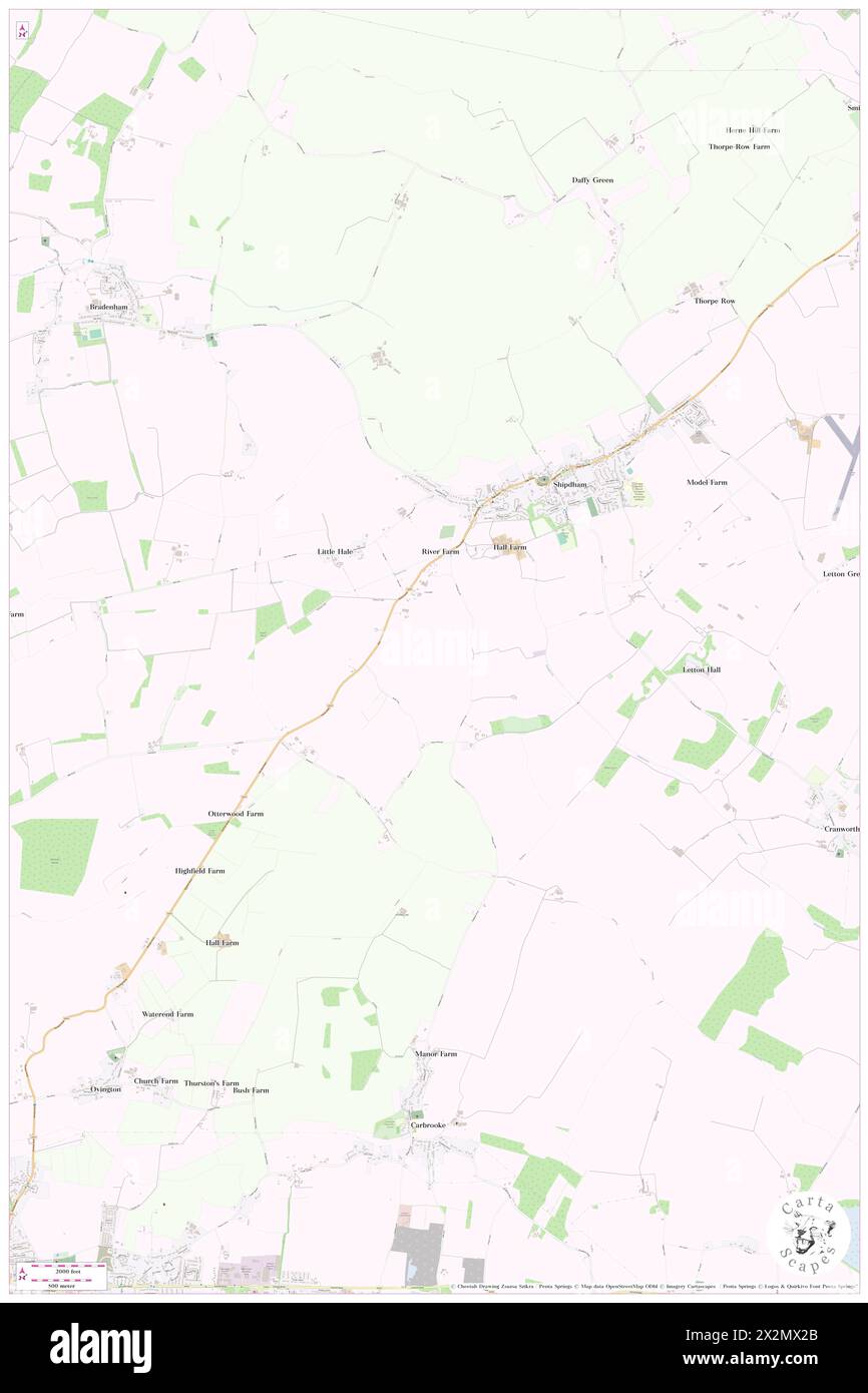 River Gadder, Norfolk, GB, United Kingdom, England, N 52 36' 58'', N 0 ...