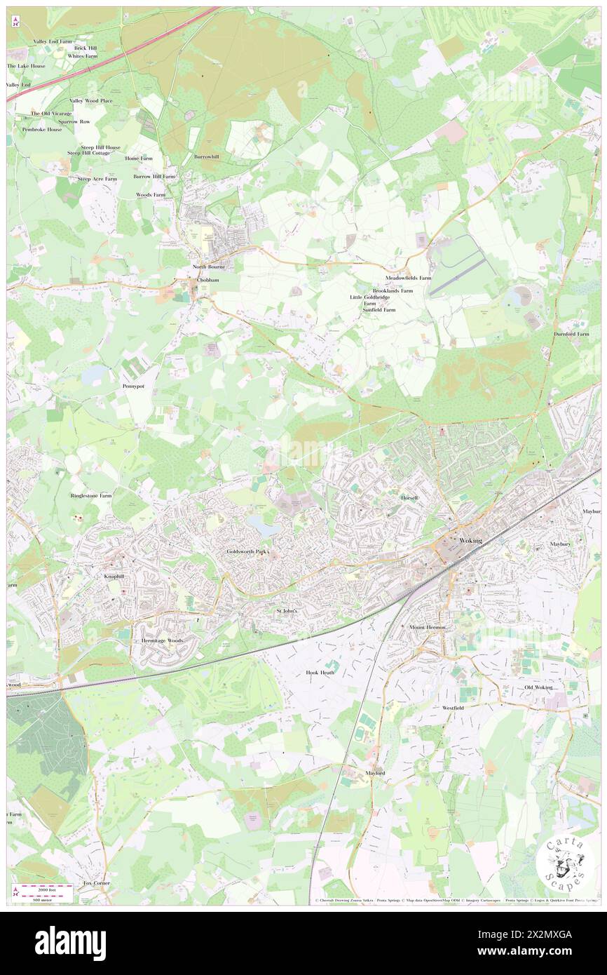 Horsell Common, Surrey, GB, United Kingdom, England, N 51 19' 44'', S 0 ...