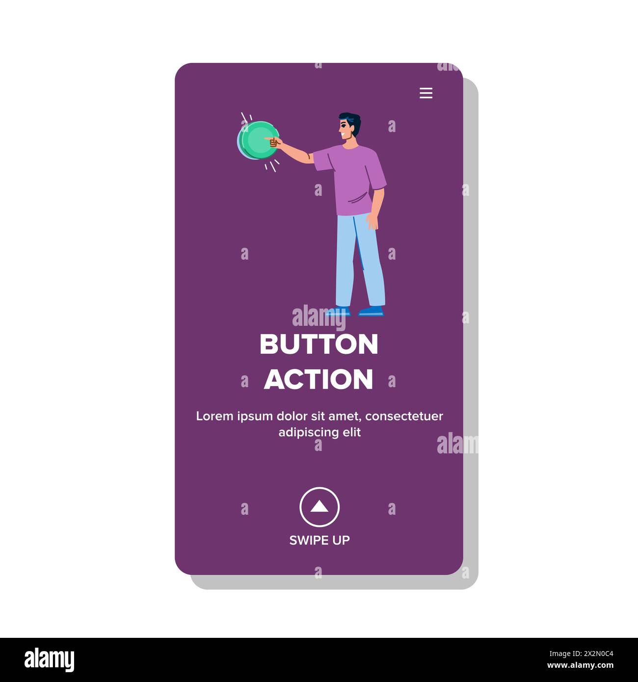 press button action vector Stock Vector Image & Art - Alamy press button action vector Stock Vector Image & Art - Alamy