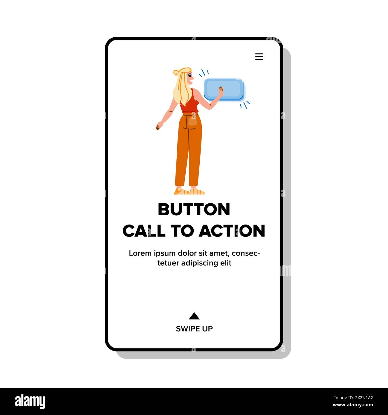 download button call to action vector Stock Vector Image & Art - Alamy