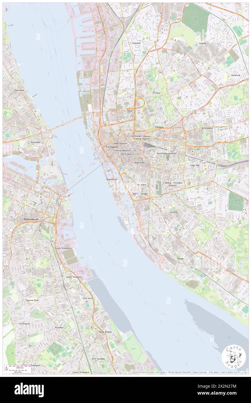 Liverpool queens dock map hi-res stock photography and images - Alamy