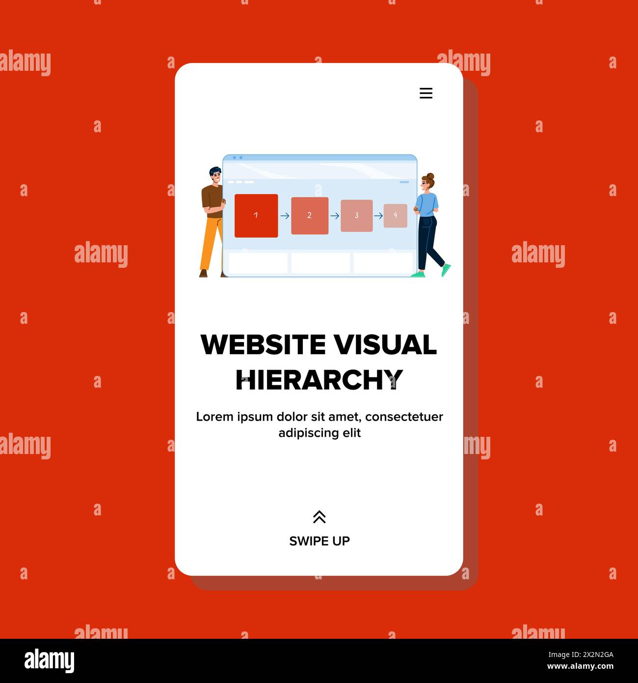 Visual content organization hi-res stock photography and images - Alamy