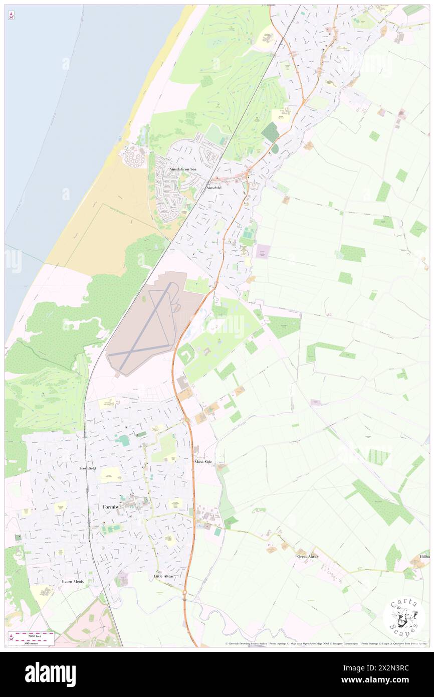 Formby map hi-res stock photography and images - Alamy