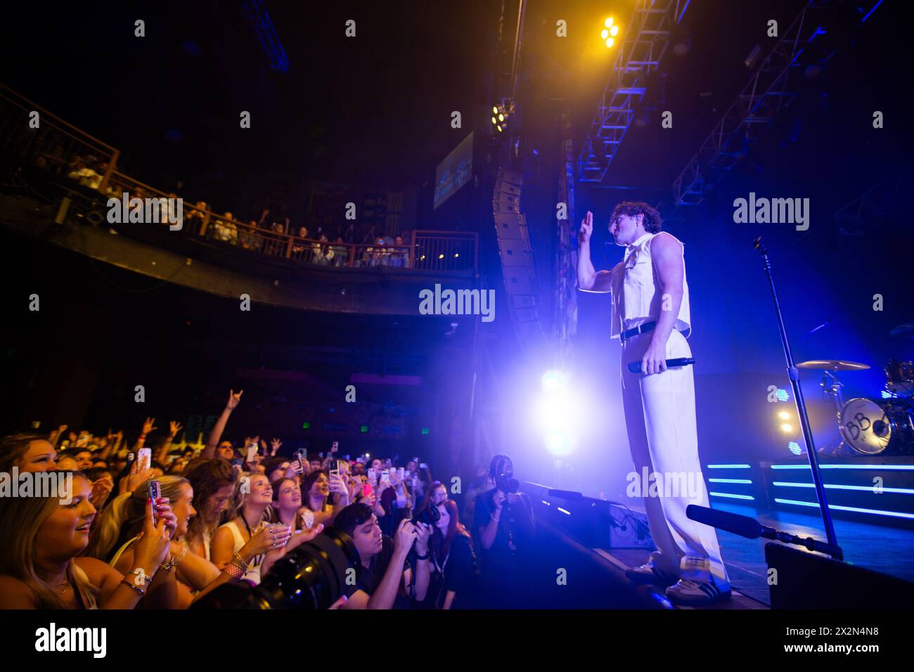 Houston, Texas, United States. 22nd Apr, 2024. Benson Boone is ...