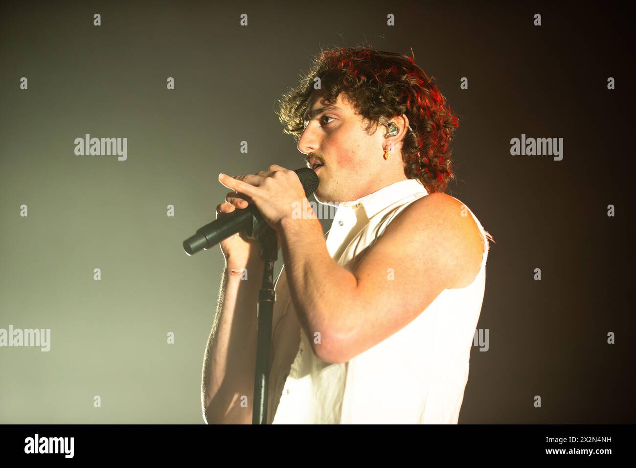 Houston, Texas, United States. 22nd Apr, 2024. Benson Boone is ...