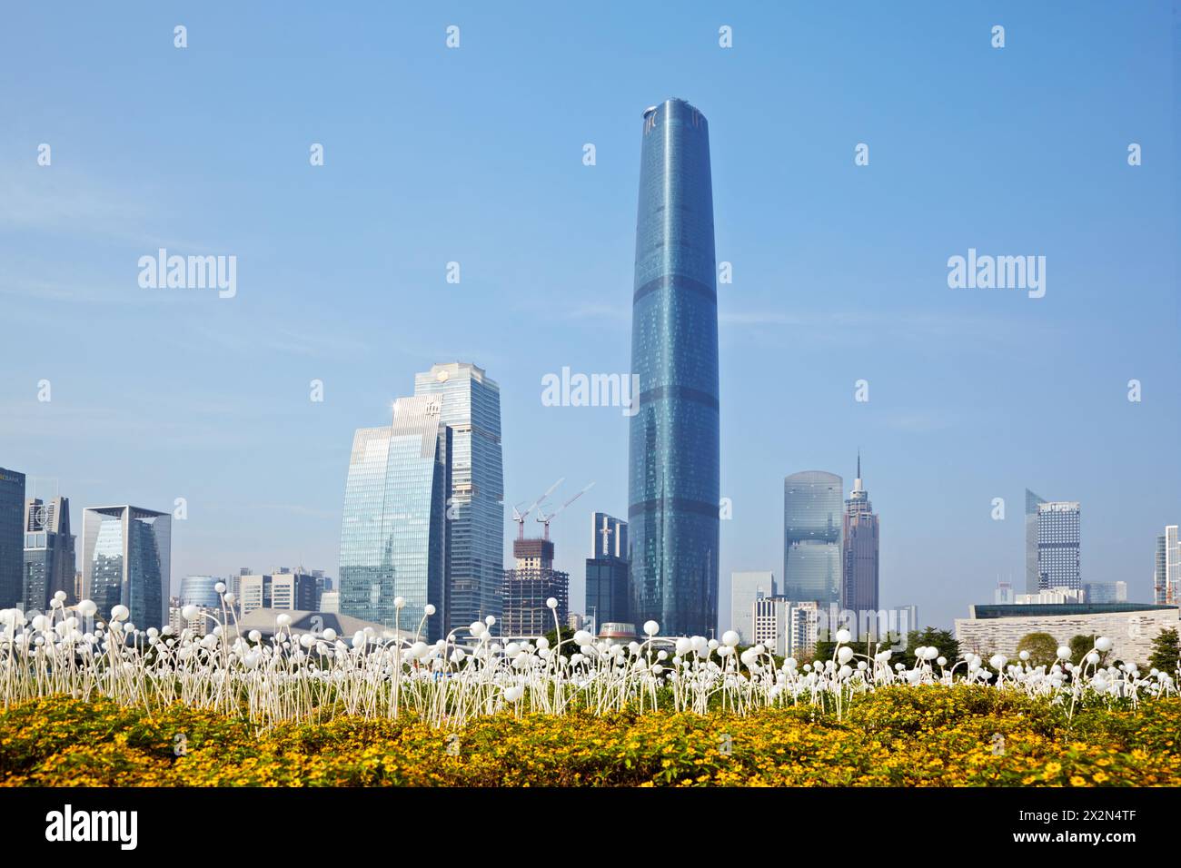 GUANGZHOU - NOV 23: Guangzhou International Finance Centre, IFC ...