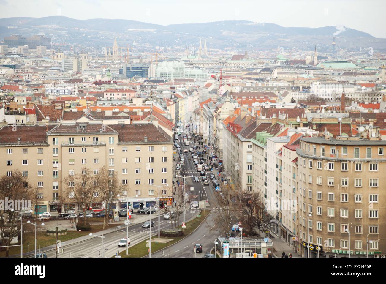 Church near wiener platz hi-res stock photography and images - Alamy