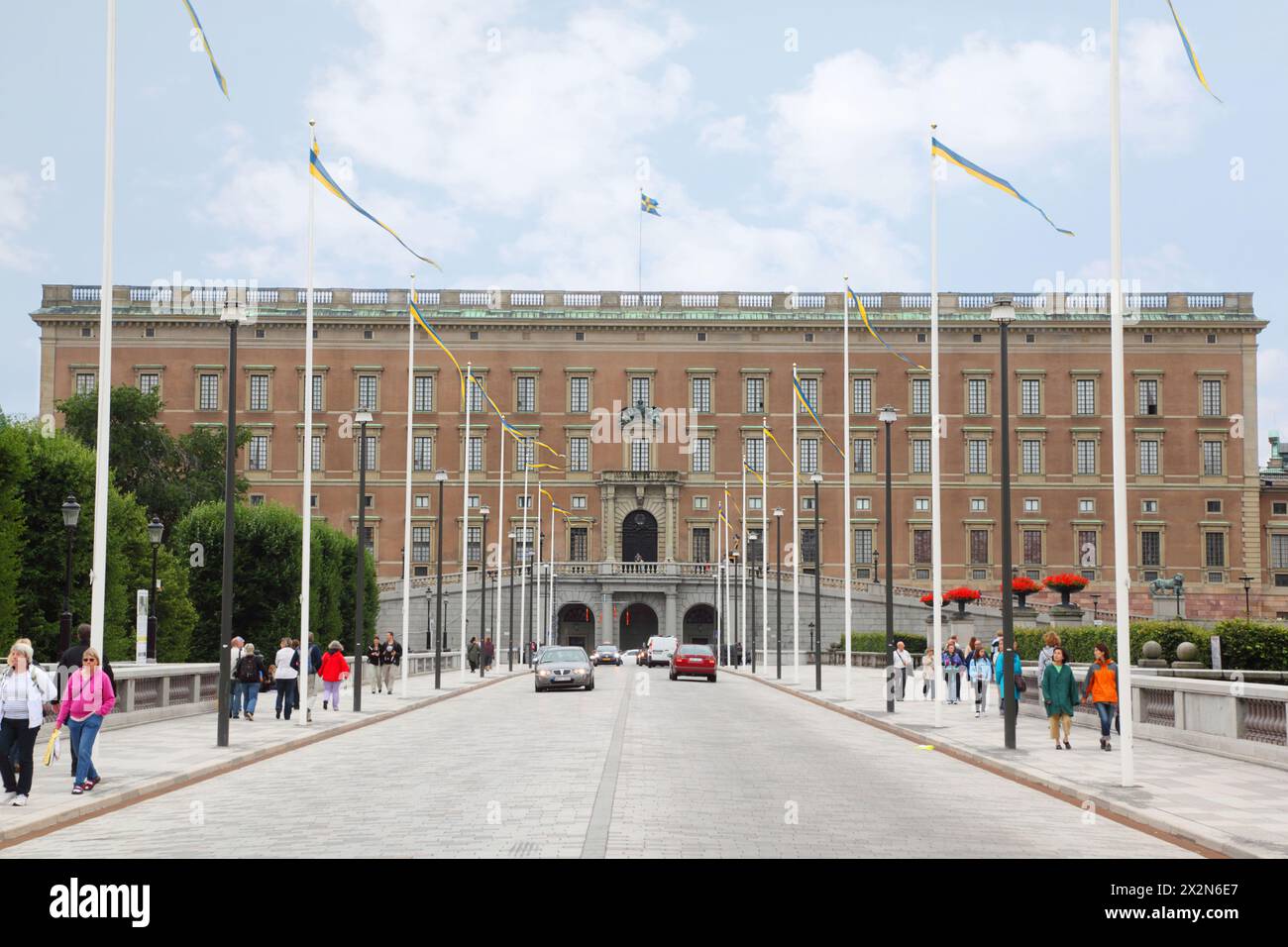 STOCKHOLM - JUL 21: Stockholm Palace - Stockholms slott on Jul 21, 2011 ...