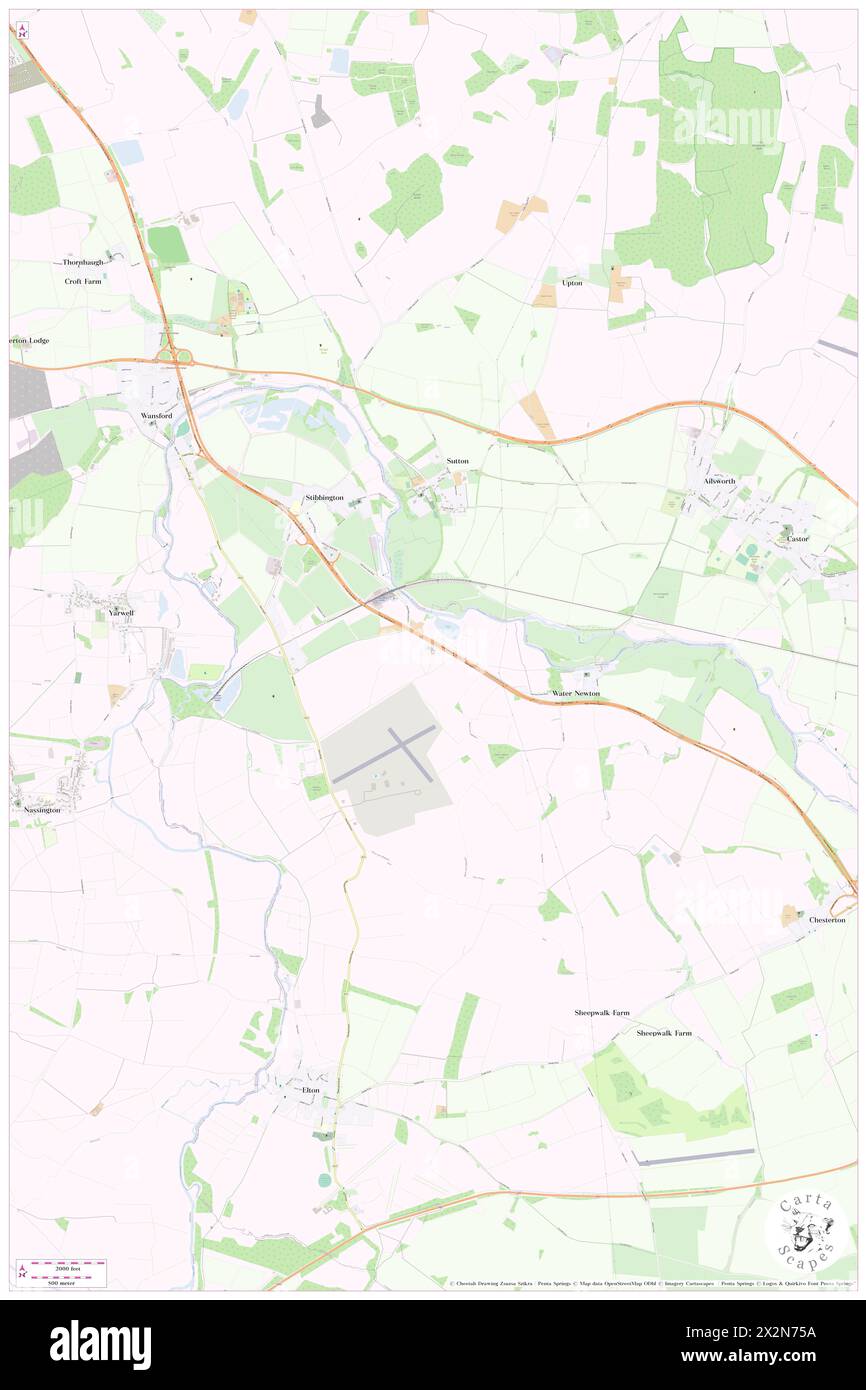 The Sibson Inn Hotel, Cambridgeshire, GB, United Kingdom, England, N 52 ...