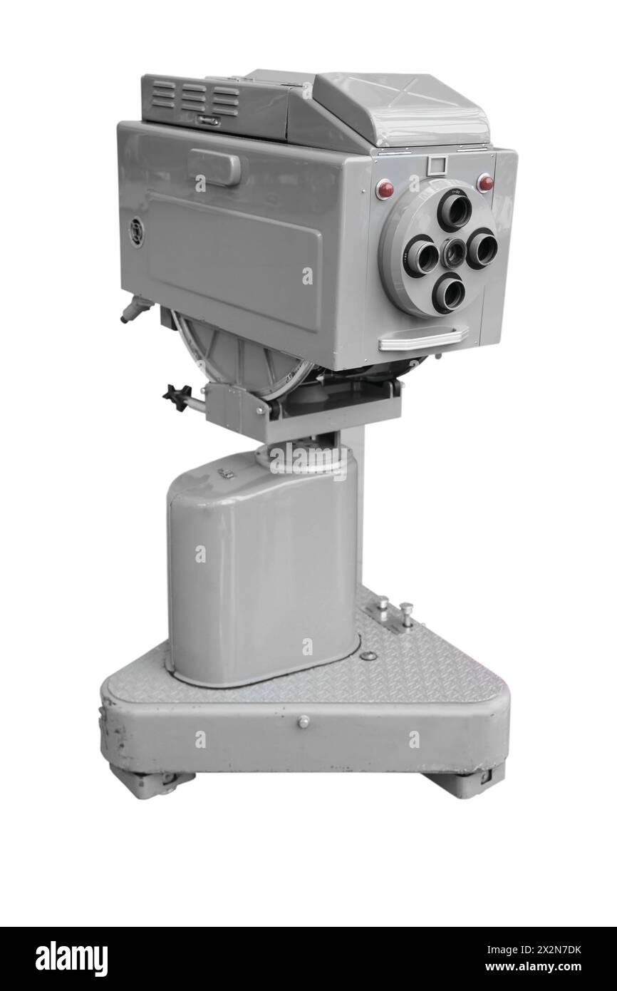 vintage video camera, isolated Stock Photo - Alamy