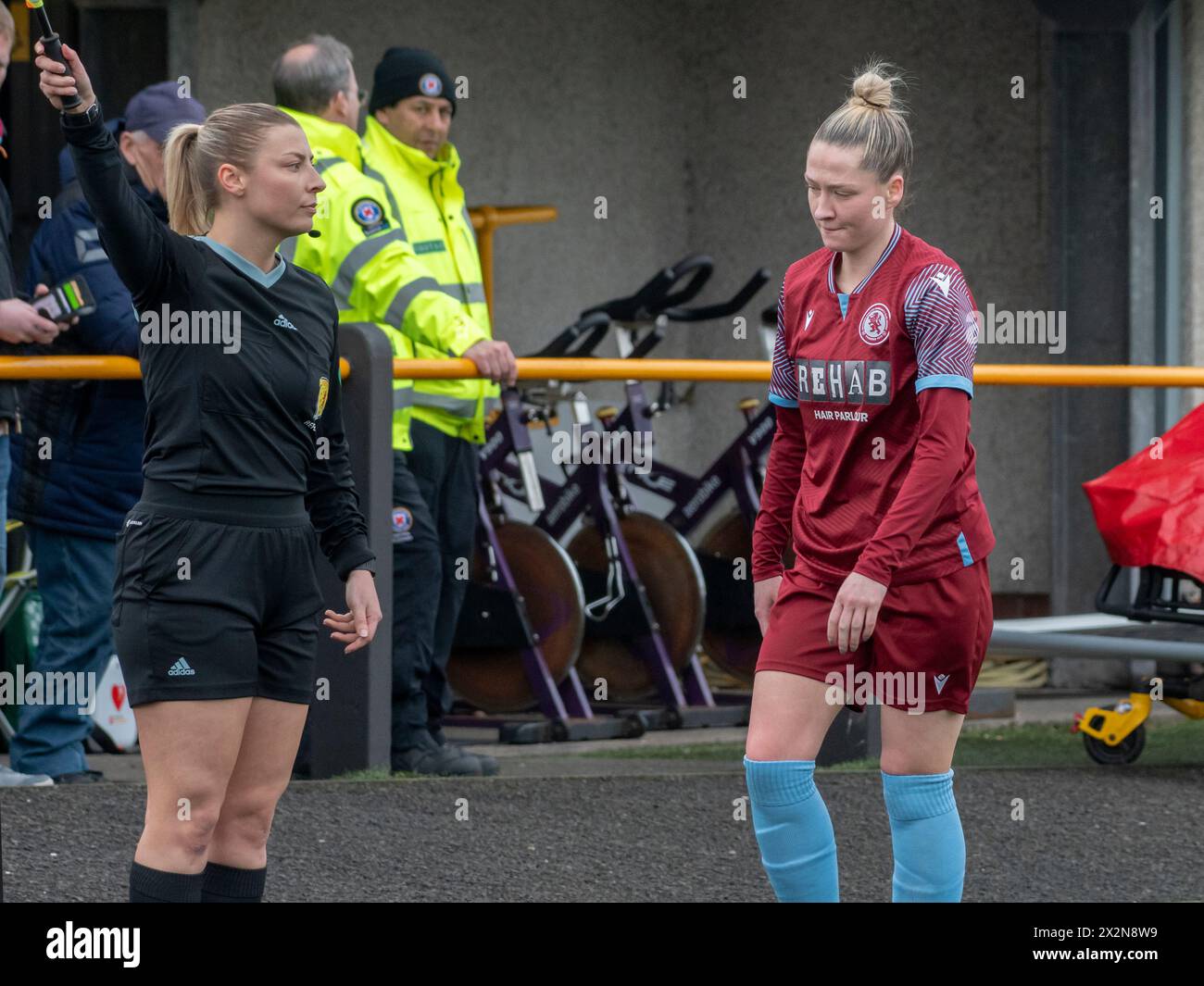 Alloa, Scotland, UK. April 21st 2024: The Championship & League One Cup ...