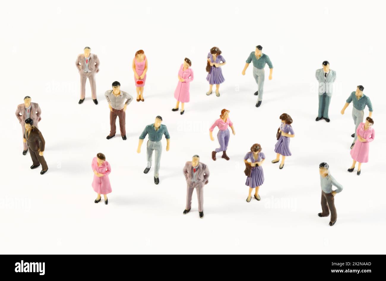 Miniature figures suit Cut Out Stock Images & Pictures - Alamy