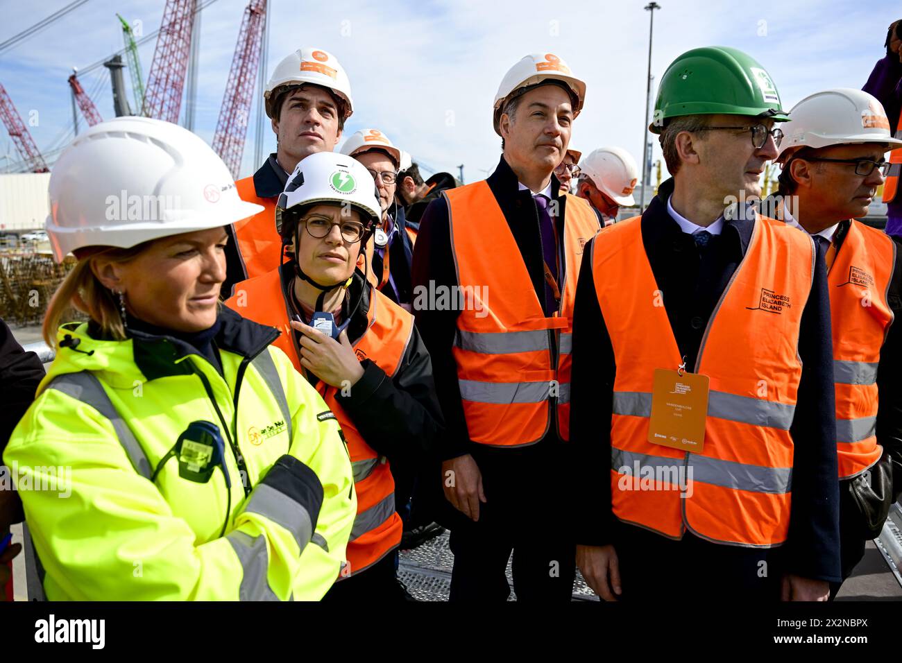 Vlissingen, Netherlands. 23rd Apr, 2024. Jan De Nul Dredging CEO Julie ...