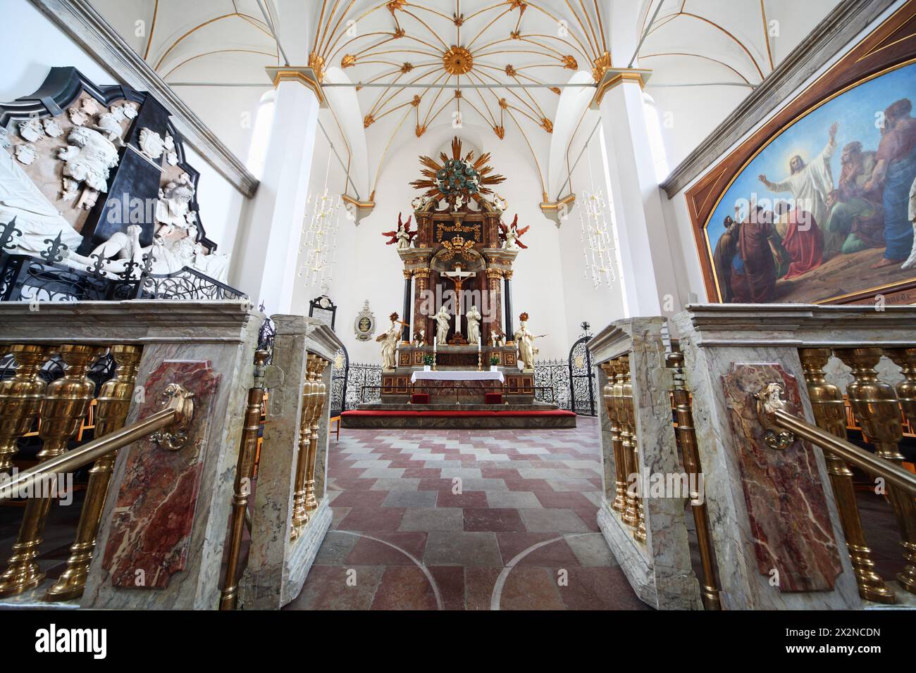 Inside trinitatis kirke in copenhagen hi-res stock photography and ...