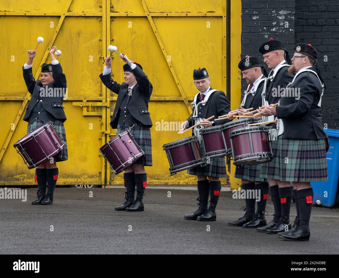 Alloa, Scotland, UK. April 21st 2024: The Championship & League One Cup ...
