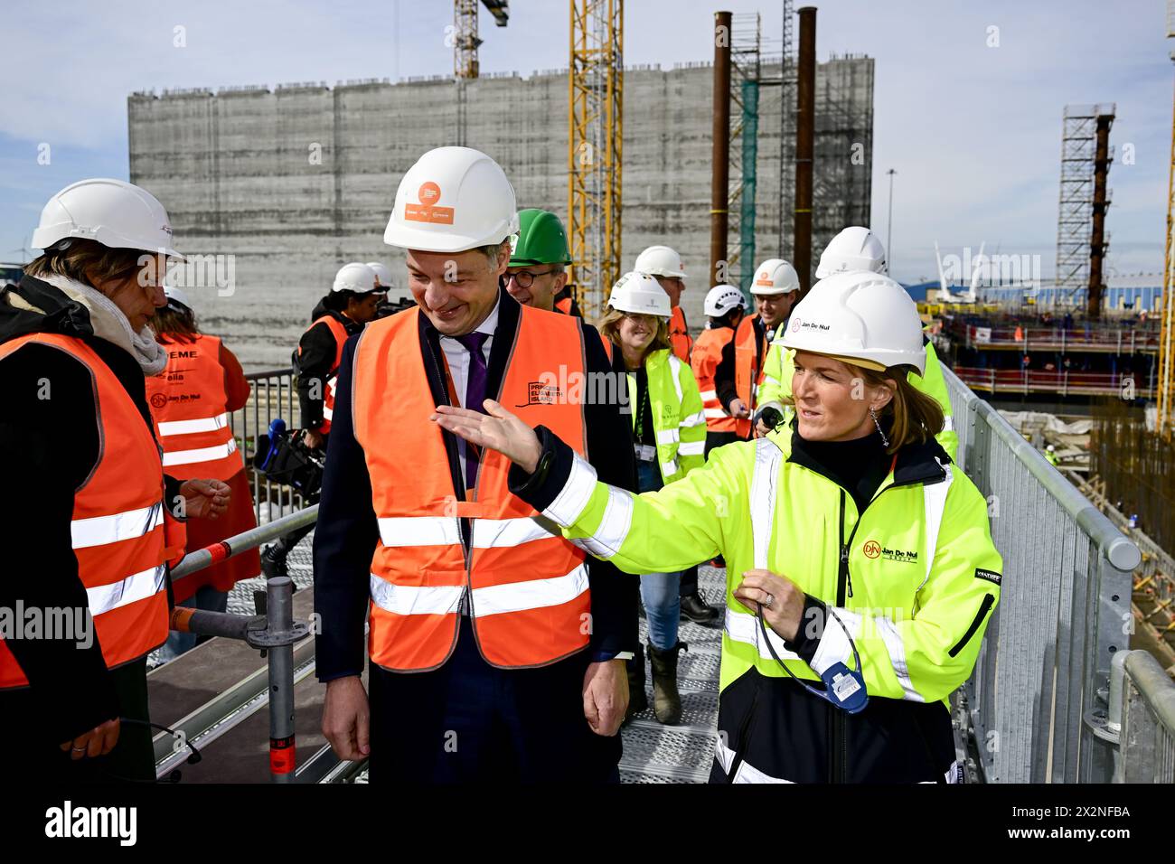 Vlissingen, Netherlands. 23rd Apr, 2024. Prime Minister Alexander De ...