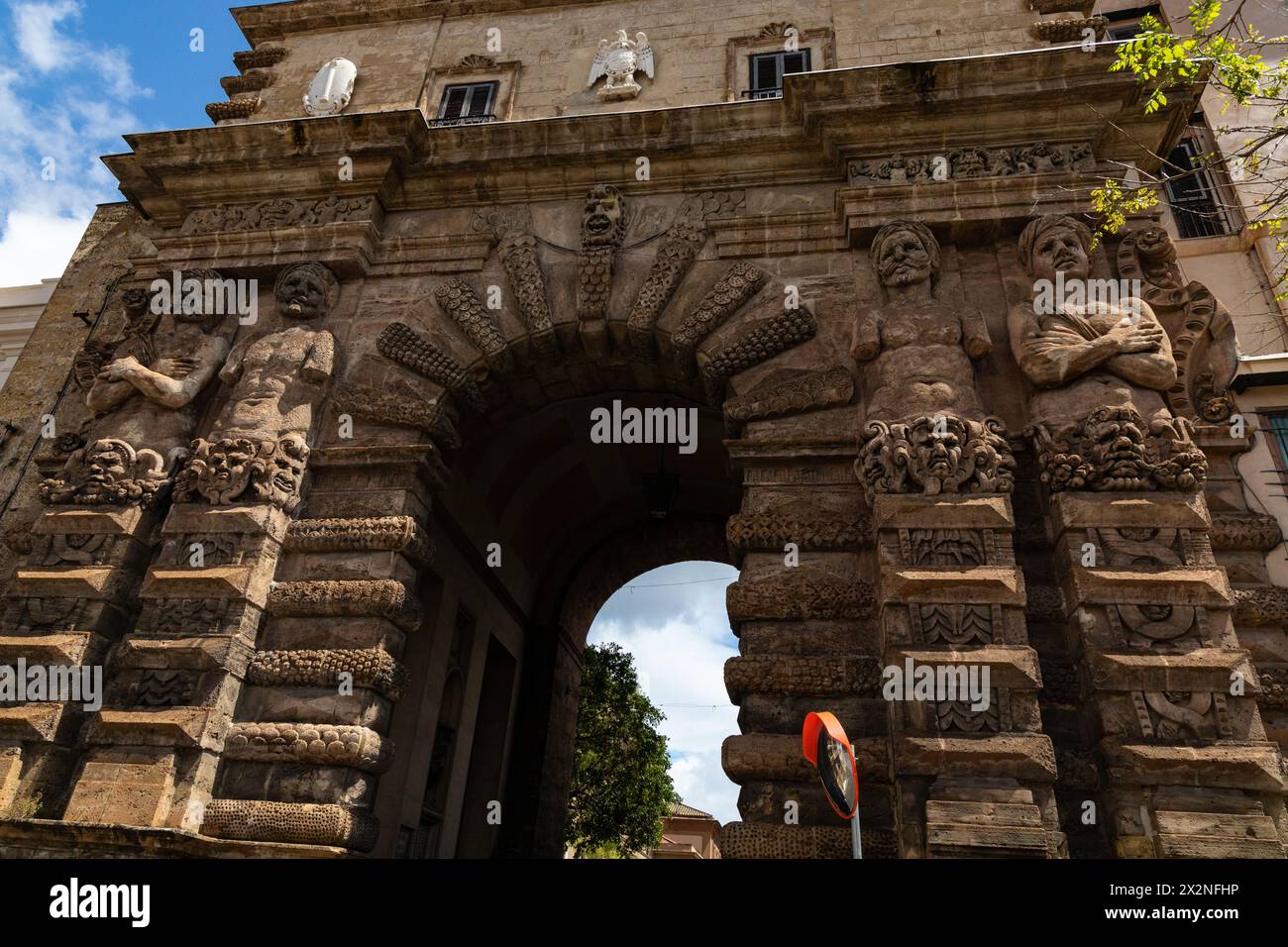 Porta nuova of normanni palace hi-res stock photography and images - Alamy
