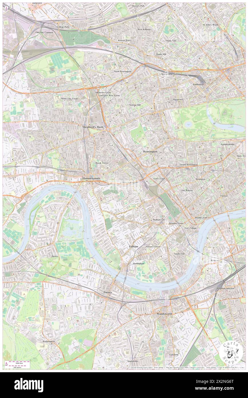 Castletown House, Greater London, GB, United Kingdom, England, N 51 29 ...