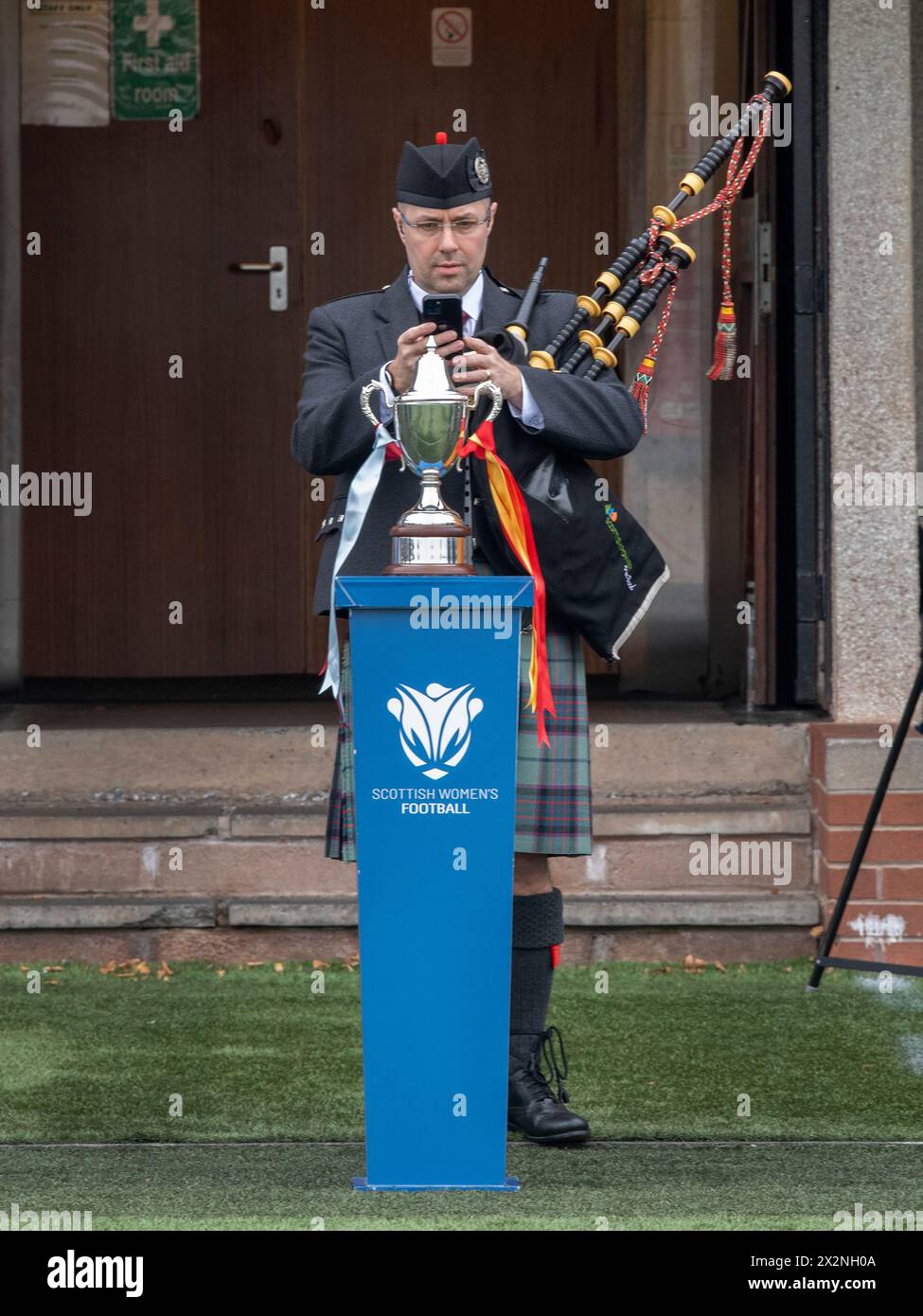 Alloa, Scotland, UK. April 21st 2024: The Championship & League One Cup ...
