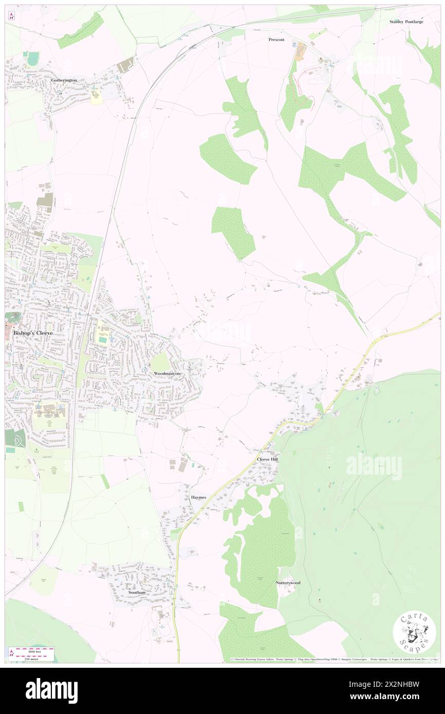 Woodmancote map hi-res stock photography and images - Alamy