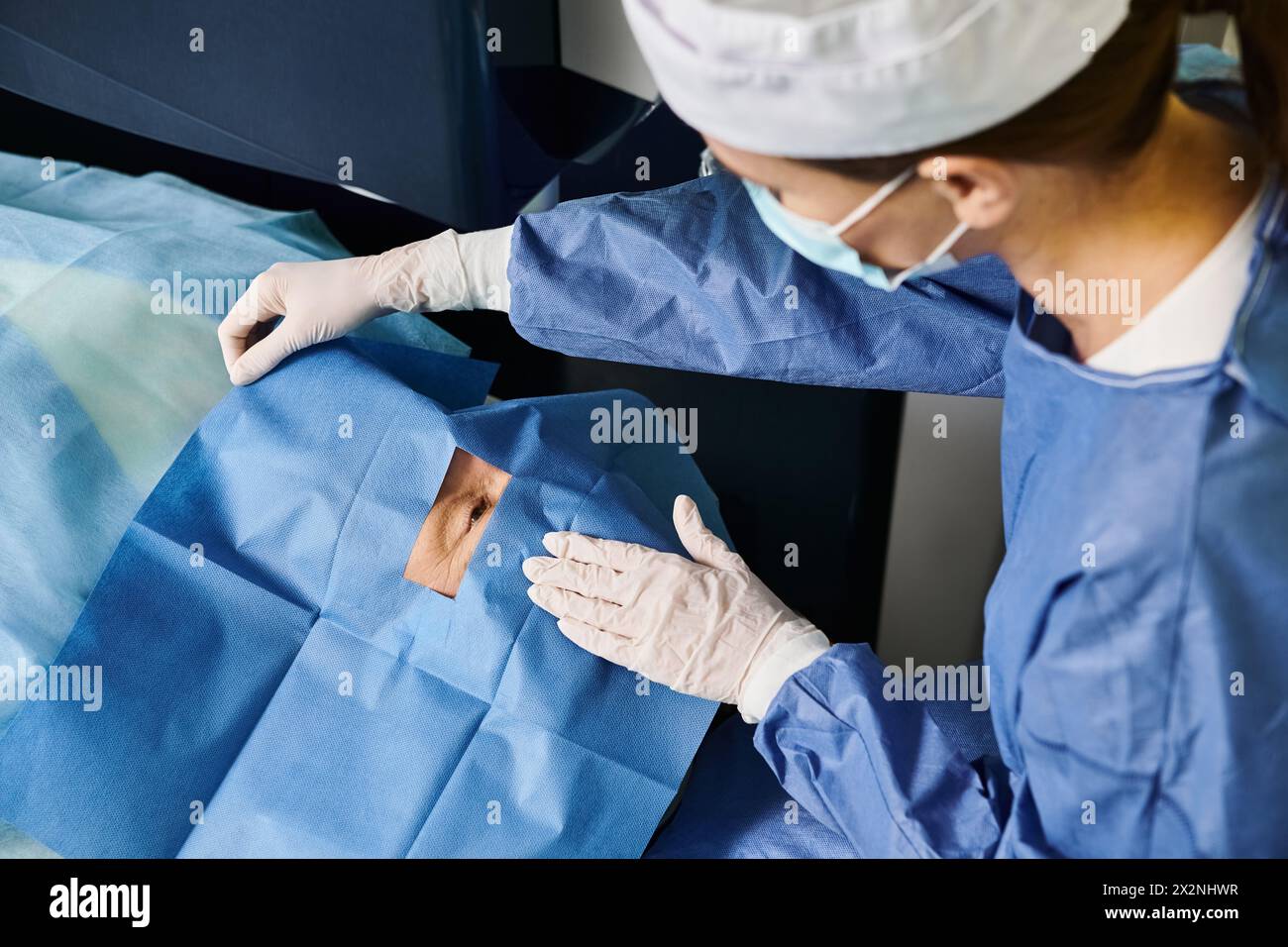 Laser procedure prep hi-res stock photography and images - Alamy