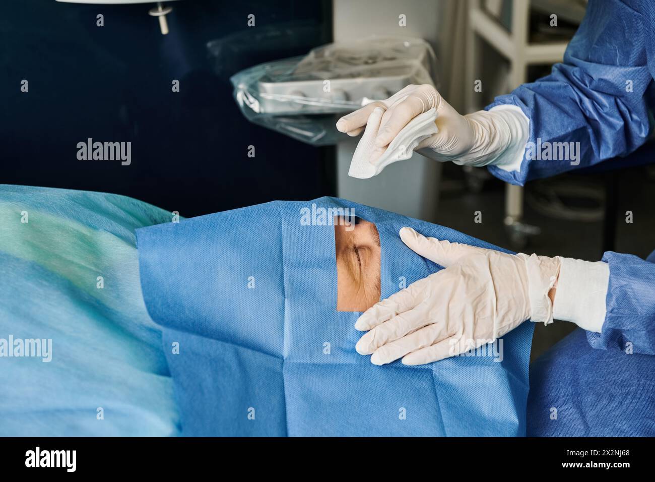 Hands medical team performing surgical hi-res stock photography and ...