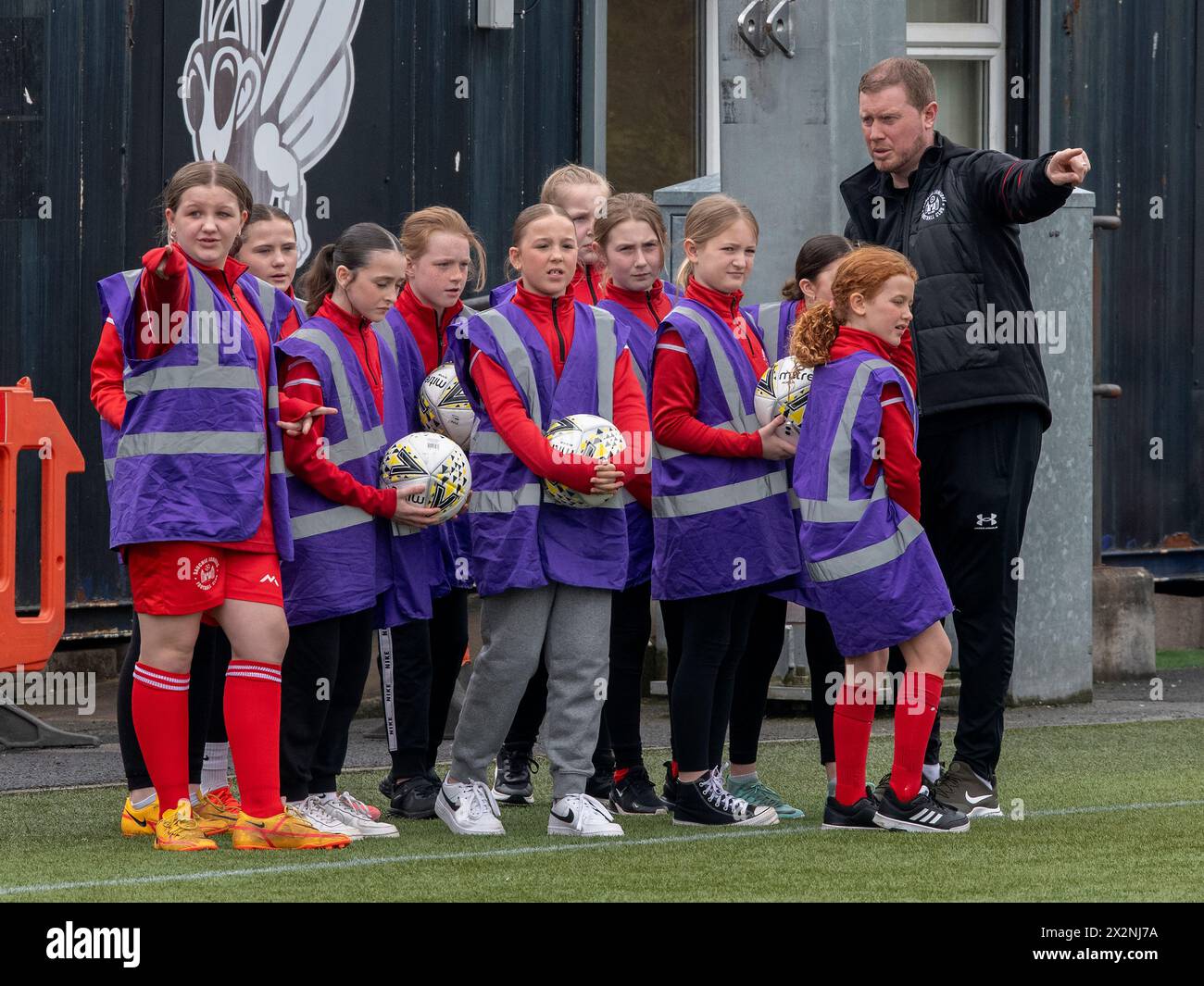 Alloa, Scotland, UK. April 21st 2024: The Championship & League One Cup ...