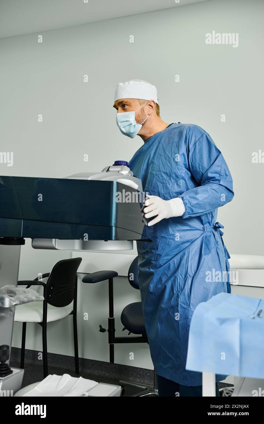 Sterile attire hi-res stock photography and images - Alamy