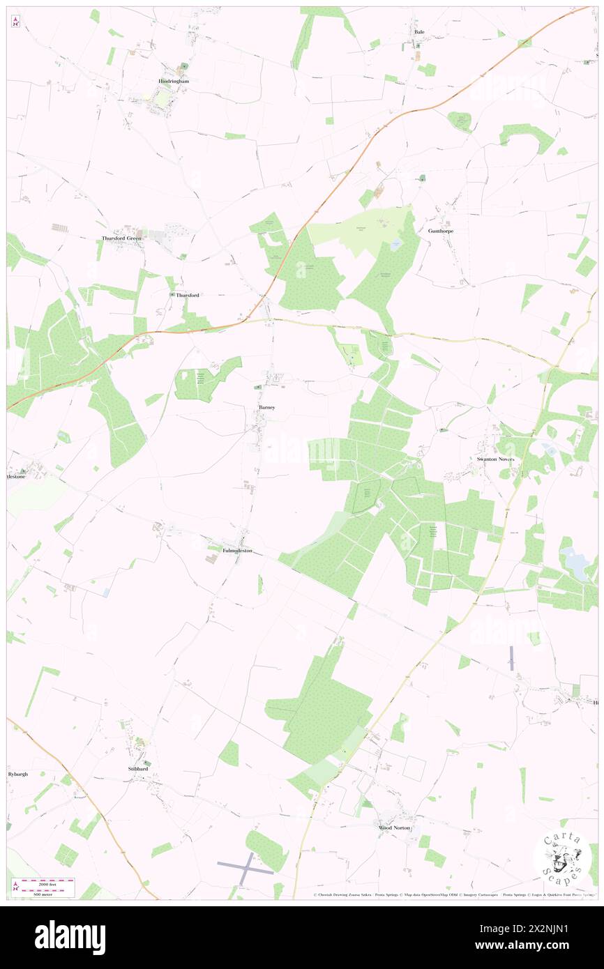 Barney, Norfolk, GB, United Kingdom, England, N 52 50' 55'', N 0 58' 4 ...