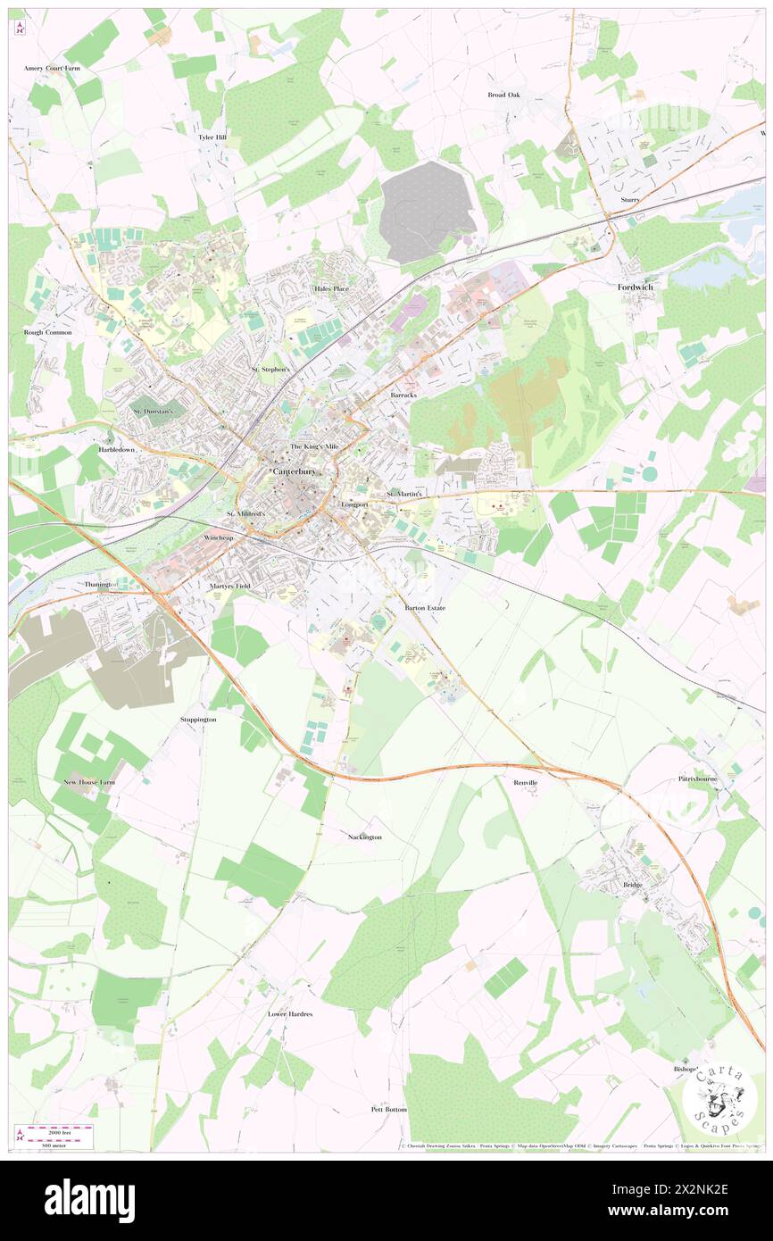 YHA Canterbury, Kent, GB, United Kingdom, England, N 51 16' 15'', N 1 5 ...