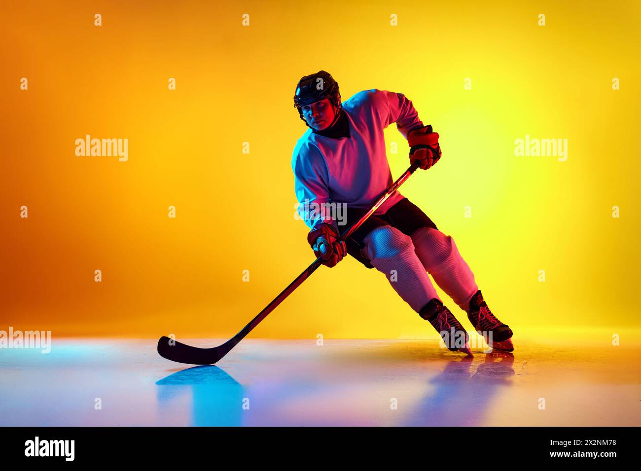 Hockey player undergoes rigorous training, his uniform symbol of ...