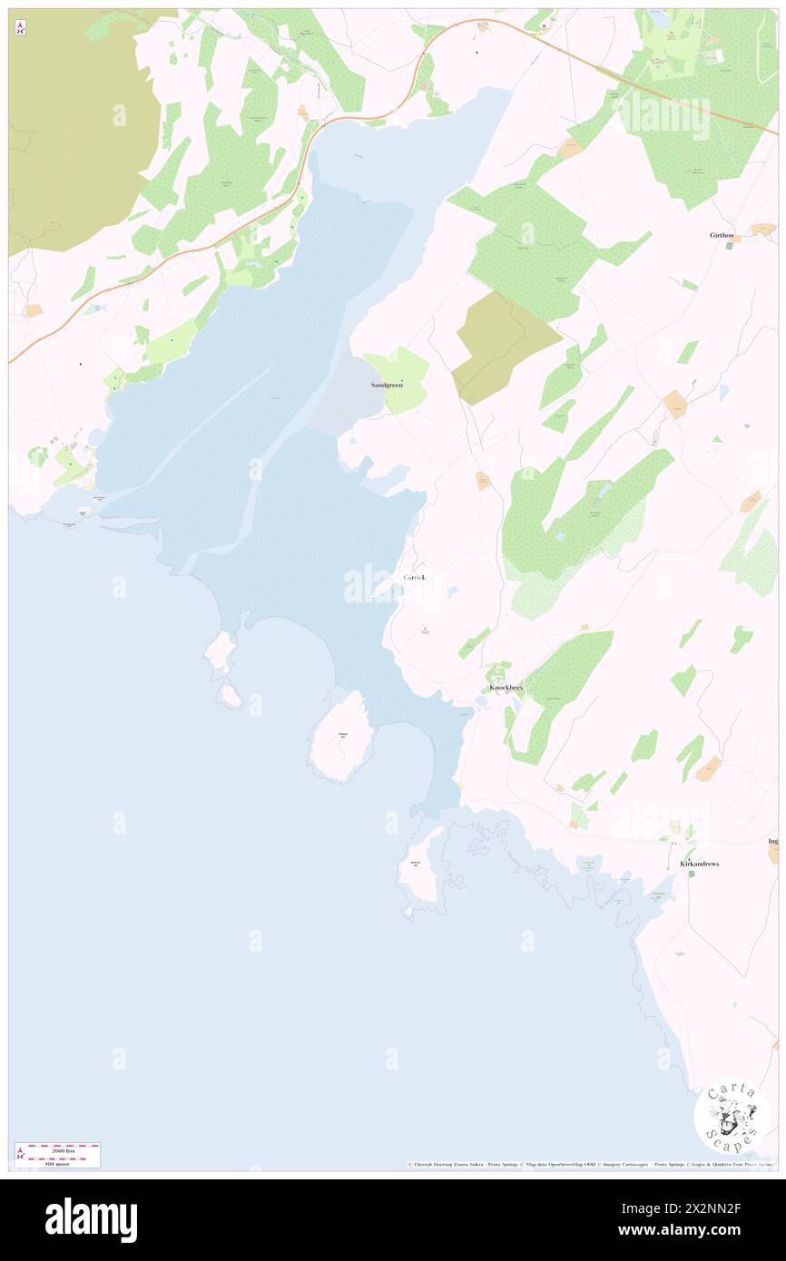 Carrick Bay, Dumfries and Galloway, GB, United Kingdom, Scotland, N 54 ...