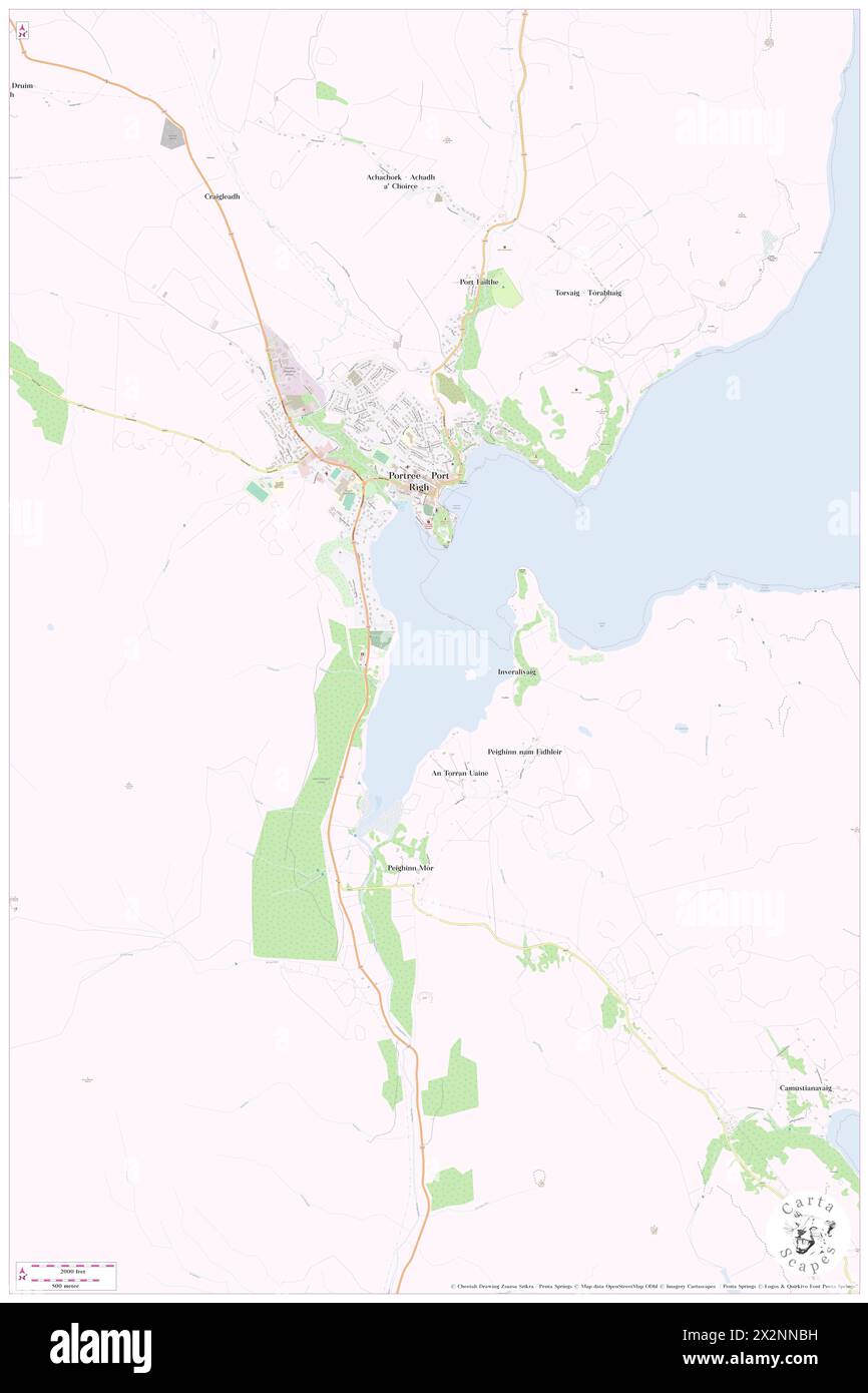Loch Portree, Highland, GB, United Kingdom, Scotland, N 57 24' 7'', S 6 ...