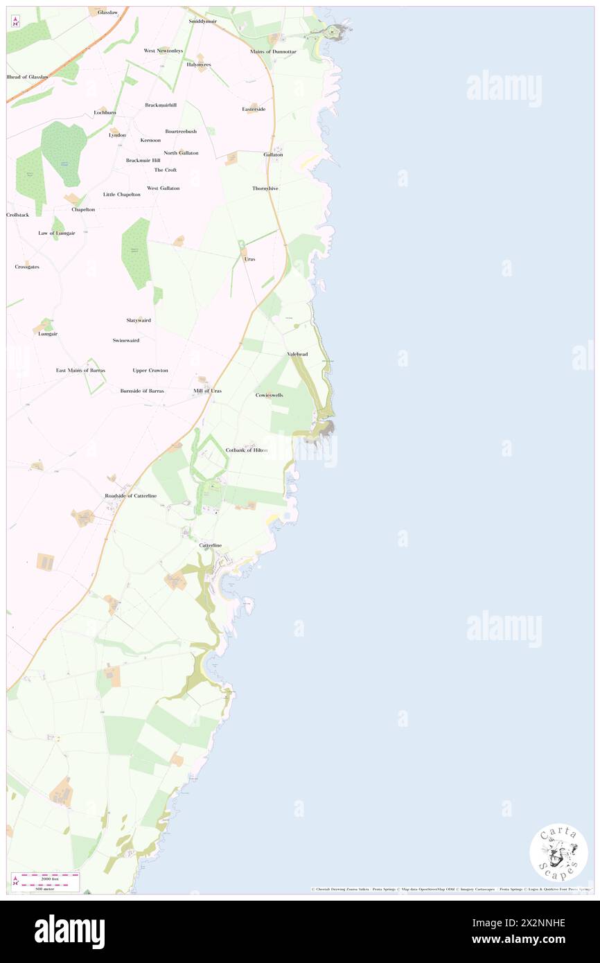Crawton Bay, GB, United Kingdom, Scotland, N 56 54' 24'', S 2 12' 8 ...