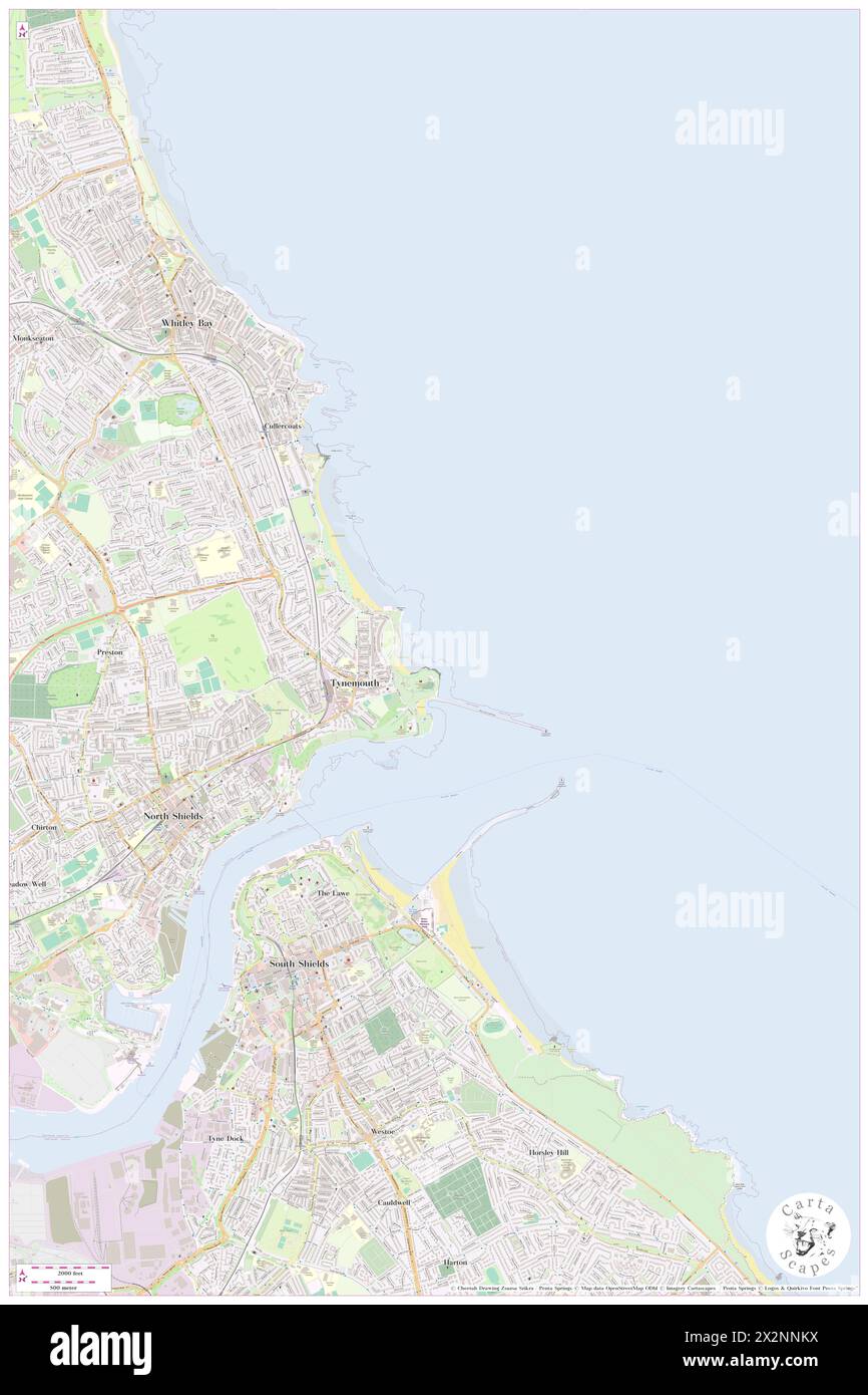 King Edward's Bay, , GB, United Kingdom, , N 55 1' 11'', S 1 24' 58 ...